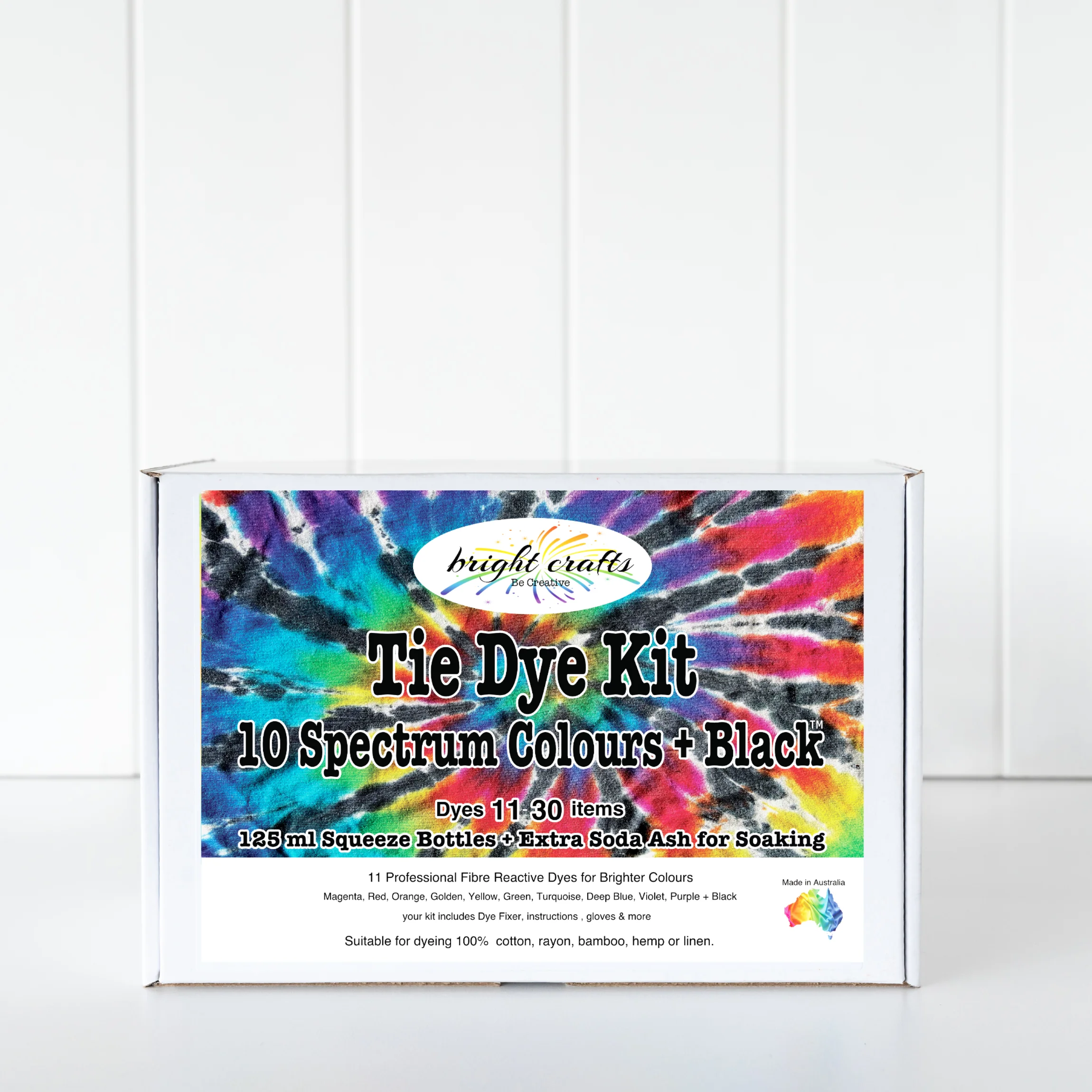 Tie Dye Kits - Tie Dye Kit Refills - Bright Crafts - Australian Made